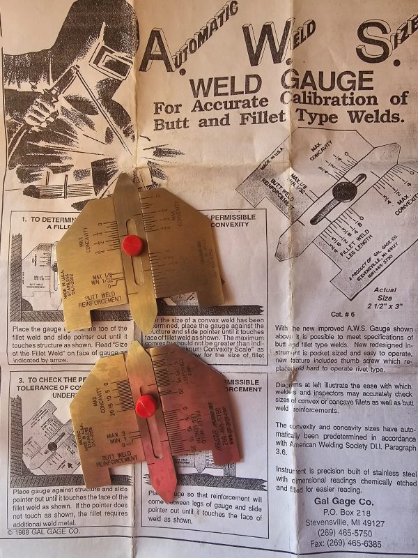 Automatic Welt Size Weld Gauge - NDT SERVICES S.A.C